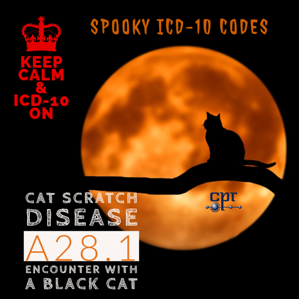13 DAYS of SPOOKY HALLOWEEN ICD-10 Codes – Team CPR Blog